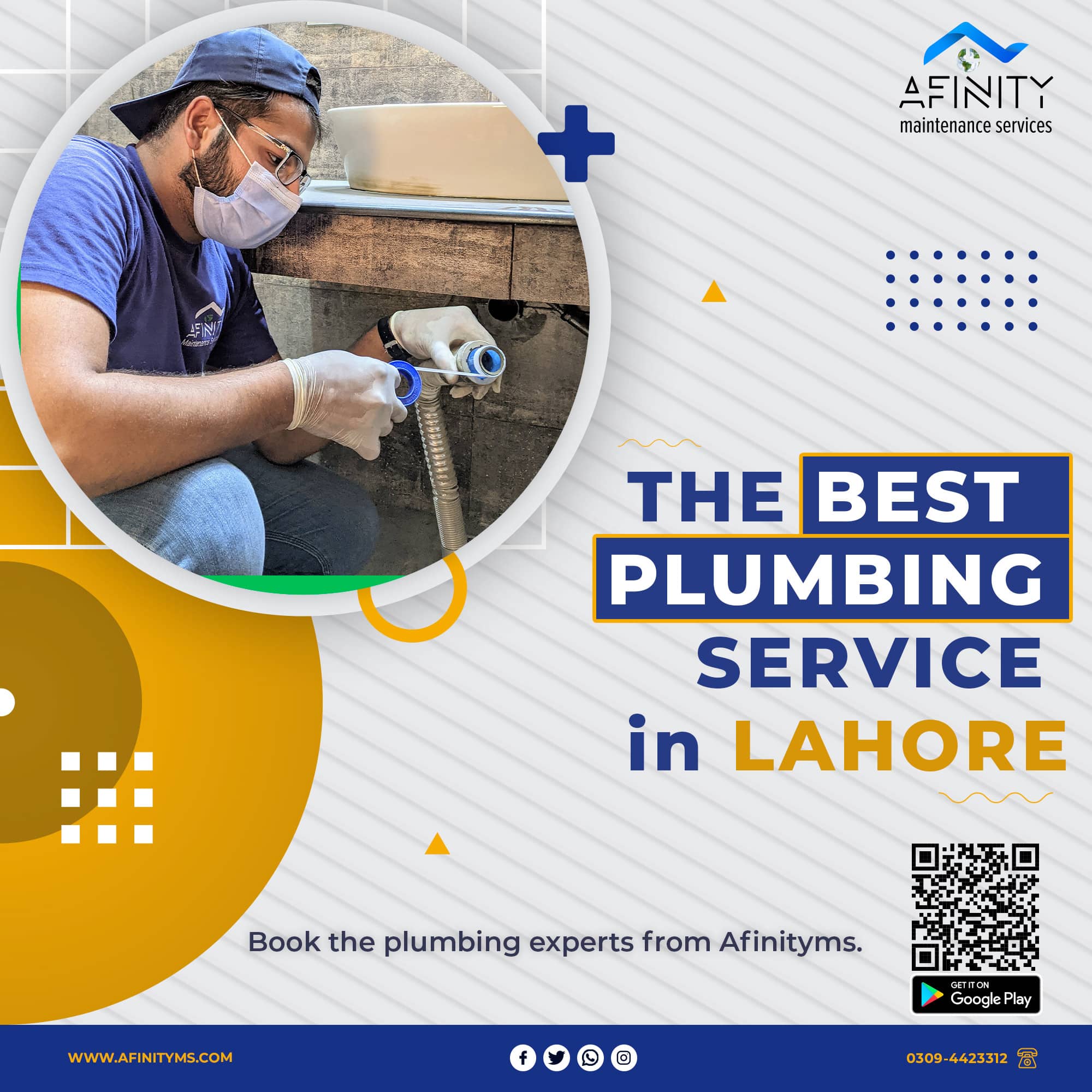 Professionals Plumbing Services In Lahore, Pakistan | Afinityms